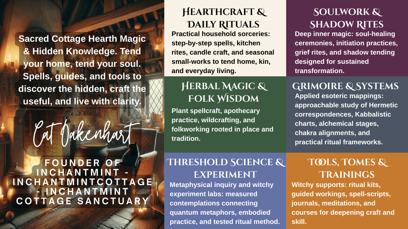 Inchantmint – Sacred Cottage Hearth Magic & Hidden Knowledge. Tend your ...